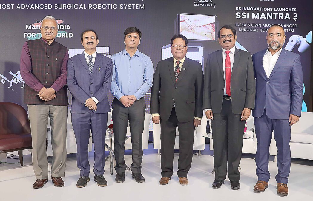 SS Innovations Unveils The Most Advanced SSI Mantra 3 Robotic System, Makes History With India's ...