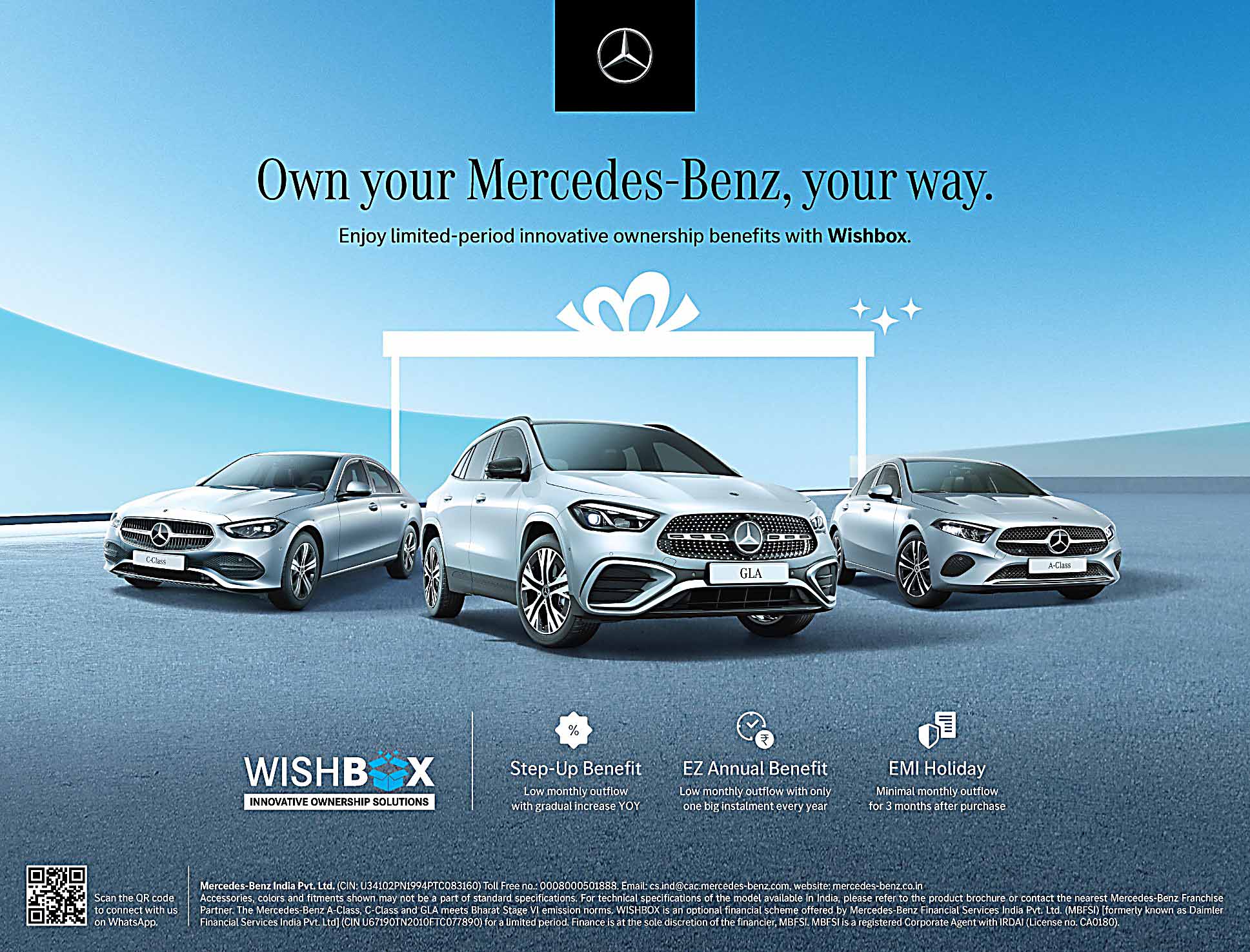 Mercedes-Benz Introduces Its Popular ‘Wishbox’ Financial Campaign