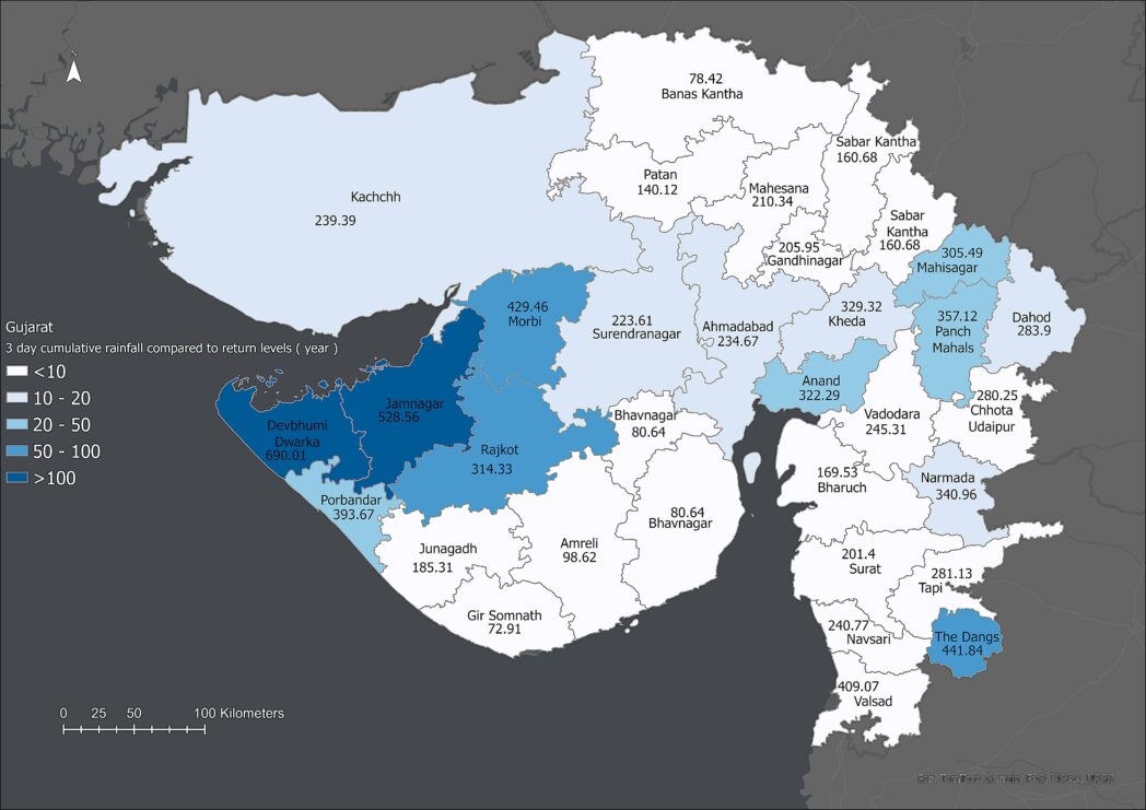 Unusual Rainfall In Gujarat Sparks Concerns Over Urban Flooding And ...