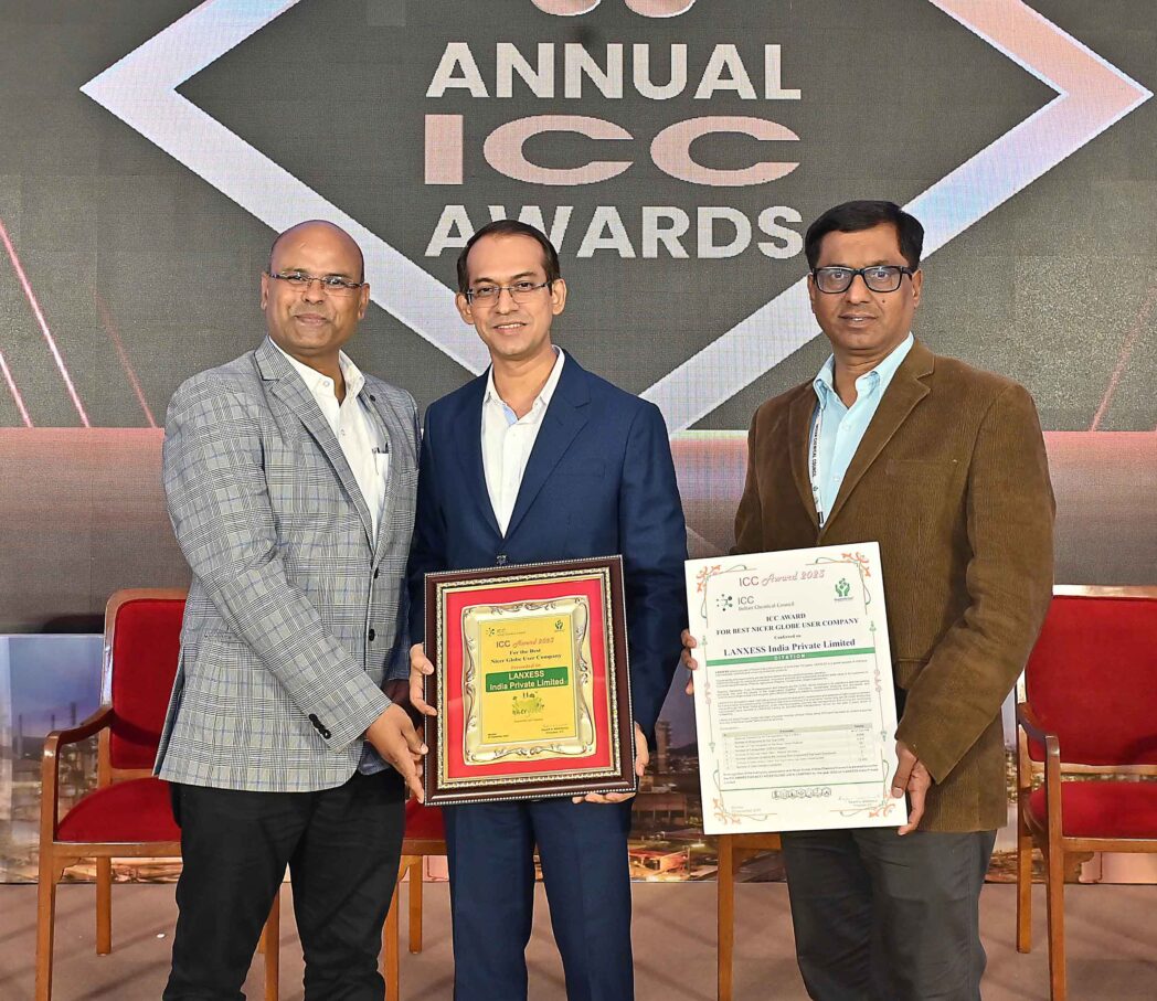 LANXESS India Awarded As Best Nicer Globe User Company By The ICC