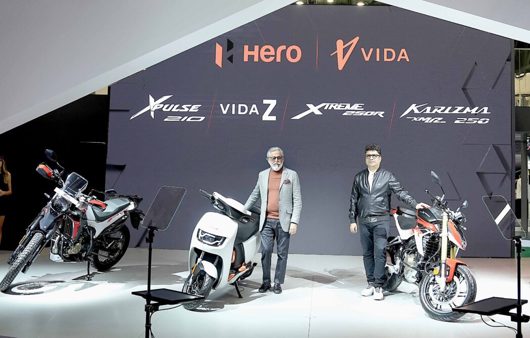 Hero Motocorp Unveils High-performance Motor- Cycles And Electric ...
