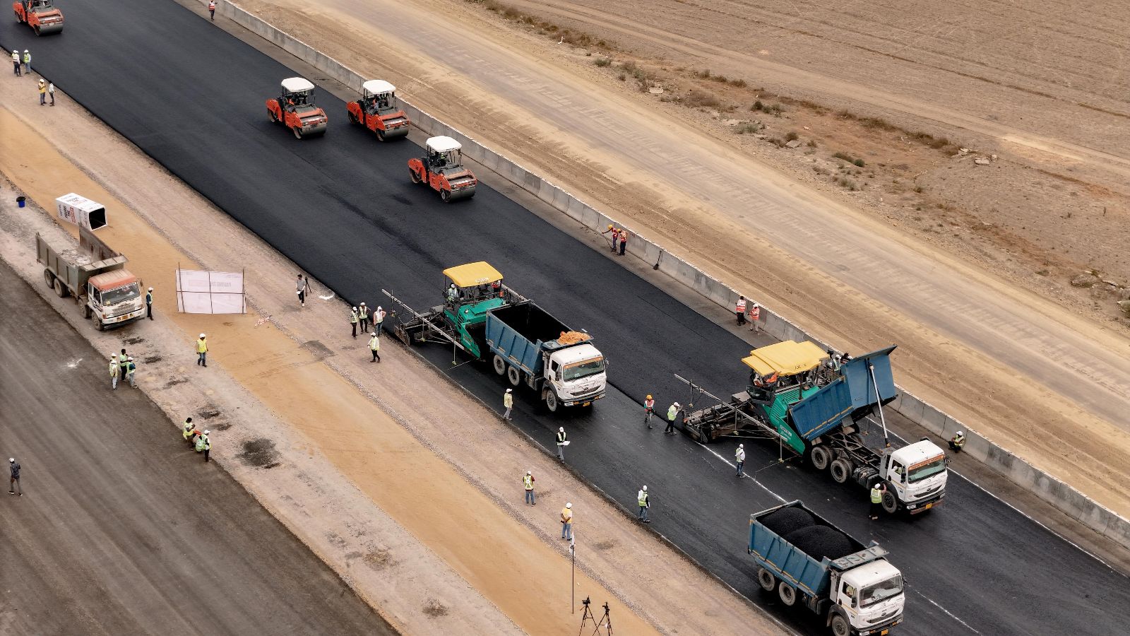 Patel Infrastructure Sets World Records In 24-Hour Road Construction ...
