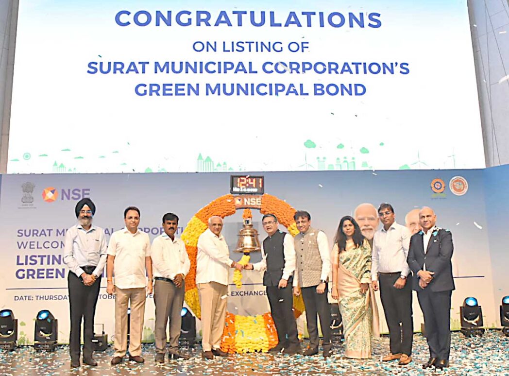 Surat Municipal Corp. Lists Rs. 200 Crore Green Municipal Bond Public ...